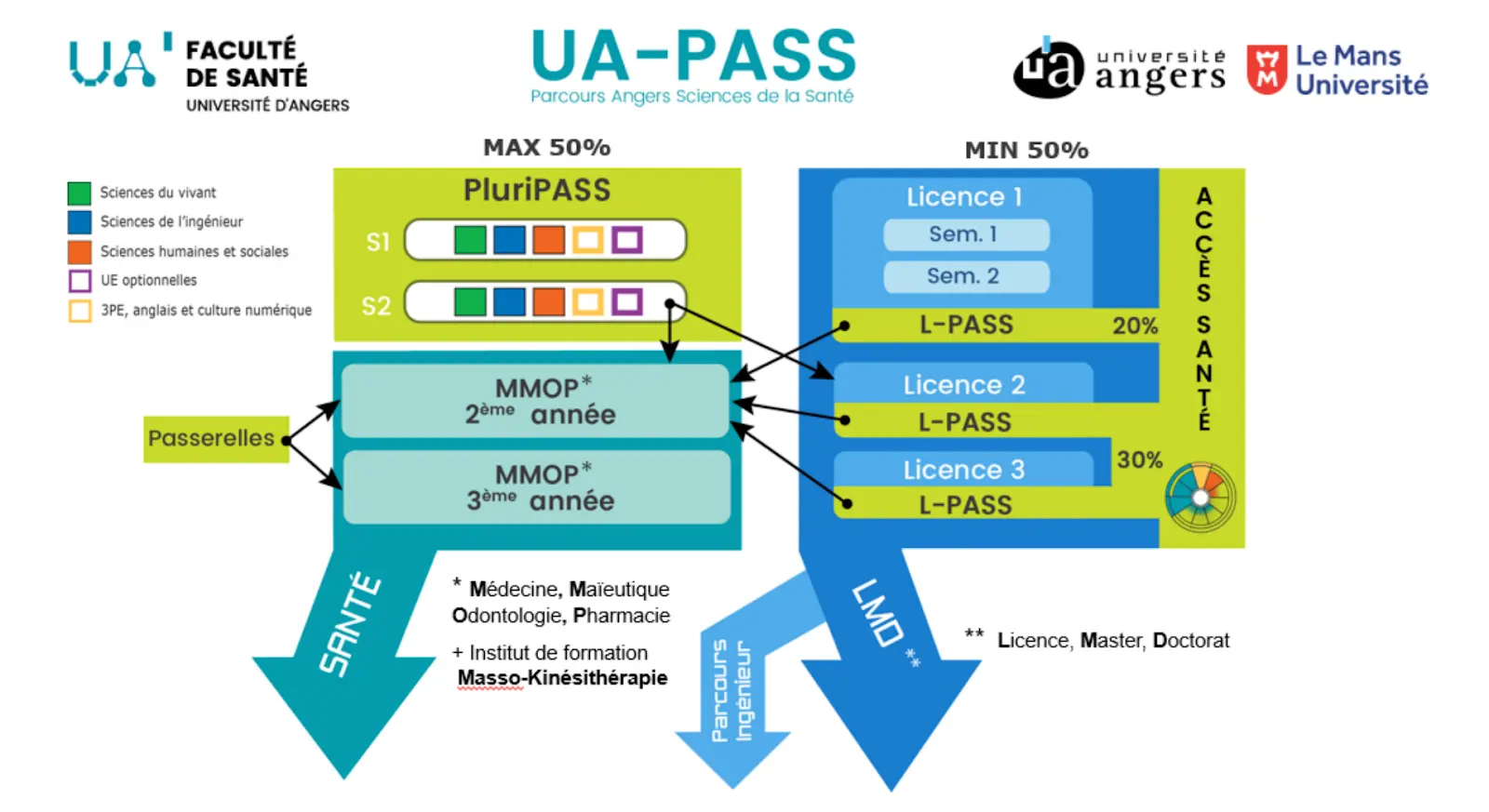 🏛 Le guide PASS / LAS : Angers